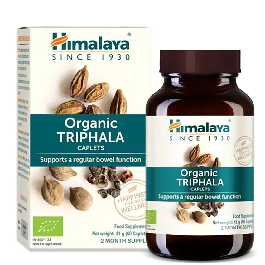 Himalaya Organic Triphala protiv zatvora 60 kapsula