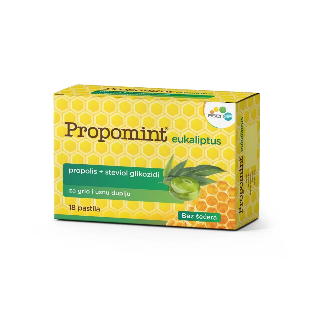 Pastile za grlo sa propolisom i eukalptusom Esensa