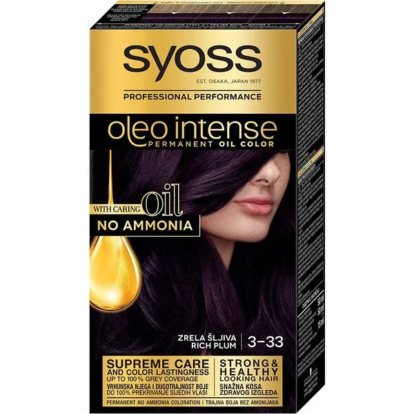 Farba 3-33 Zrela šljiva oleo intense Syoss-Online Apoteka Herba