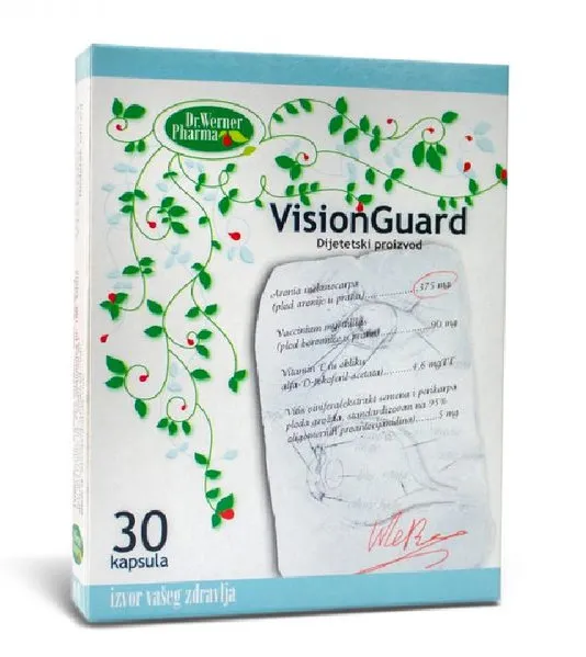 VisionGuard 30 kapsula za zdravlje vaših očiju